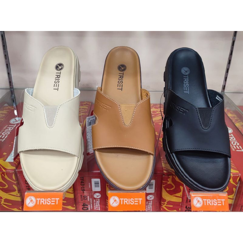 Jual Sandal wedges wanita ringan merk TRISET | Shopee Indonesia