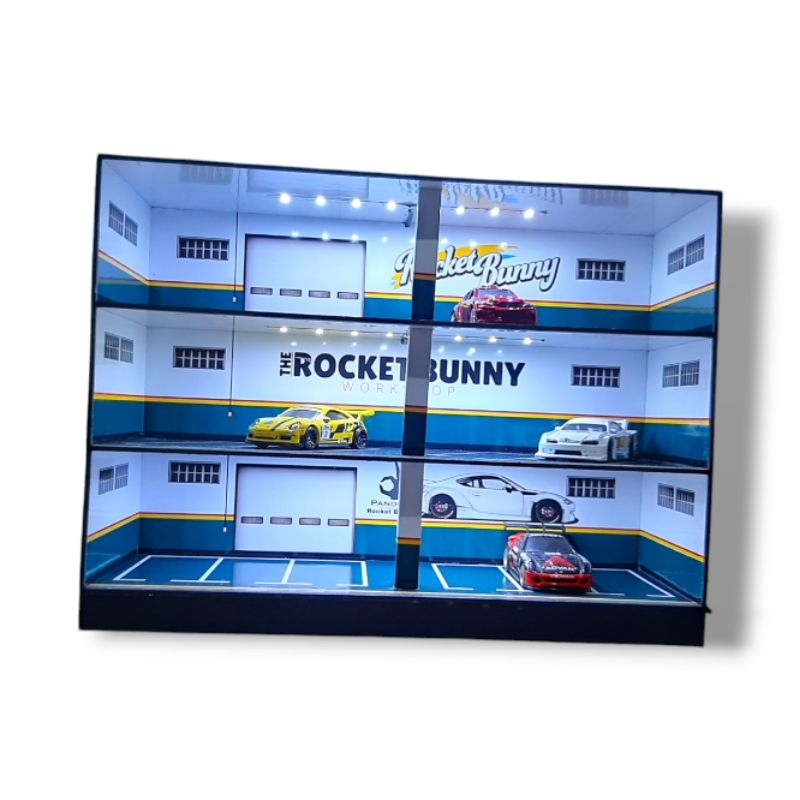 Jual Pandem Rocket Bunny Diorama parkiran basement diecast skala 64 ...