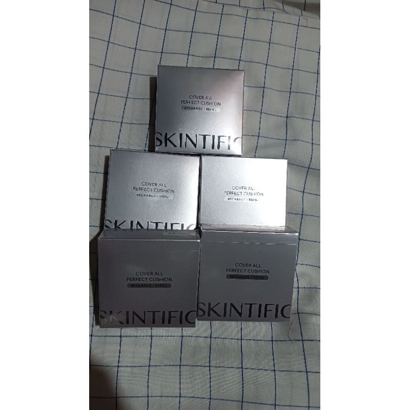 Jual SKINTIFIC - Cover All Perfect Cushion (REFILL) (02/Ivory) | Shopee ...