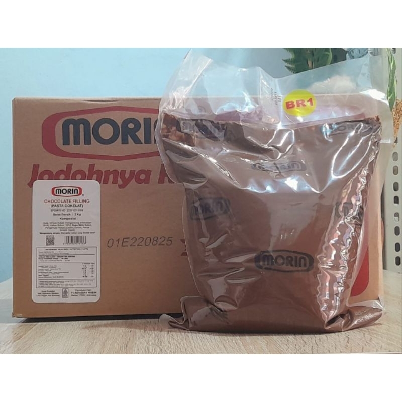 Jual MORIN CHOCOLATE FILLING EKONOMIS 2KG / REPACK 500GR - 1KG | Shopee ...