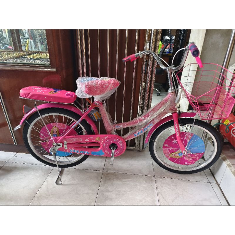 Jual SEPEDA MINI 20 VELLION STANDAR BERDIRI+ KERANJANG BESI | Shopee ...