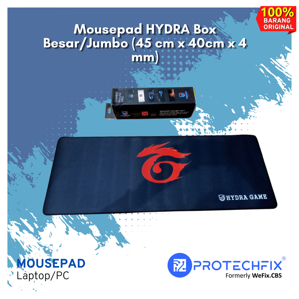 Jual Mousepad HYDRA Box Besar/Jumbo (45 cm x 40cm x 4 mm) | Shopee ...
