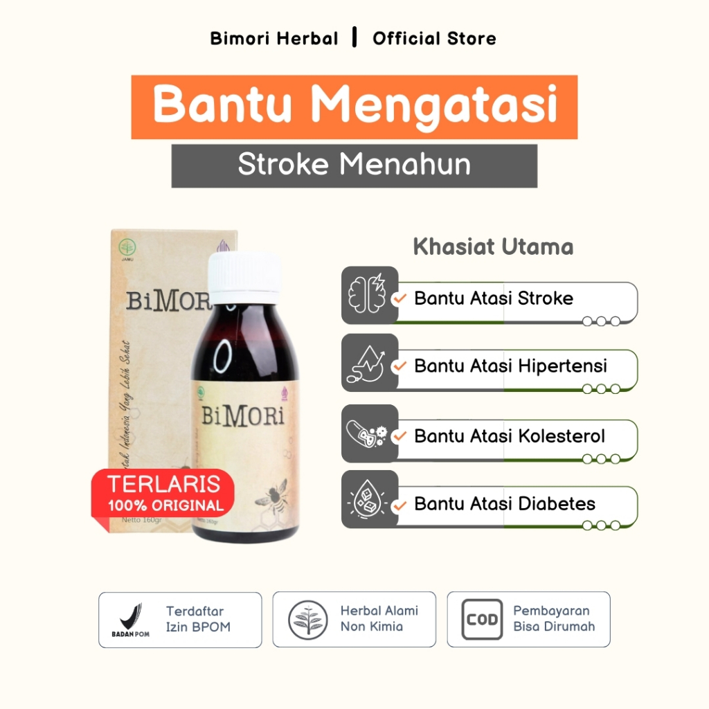 Jual Bimori Herbal Stroke Berat, Stroke Ringan, Stroke Sebelah ...