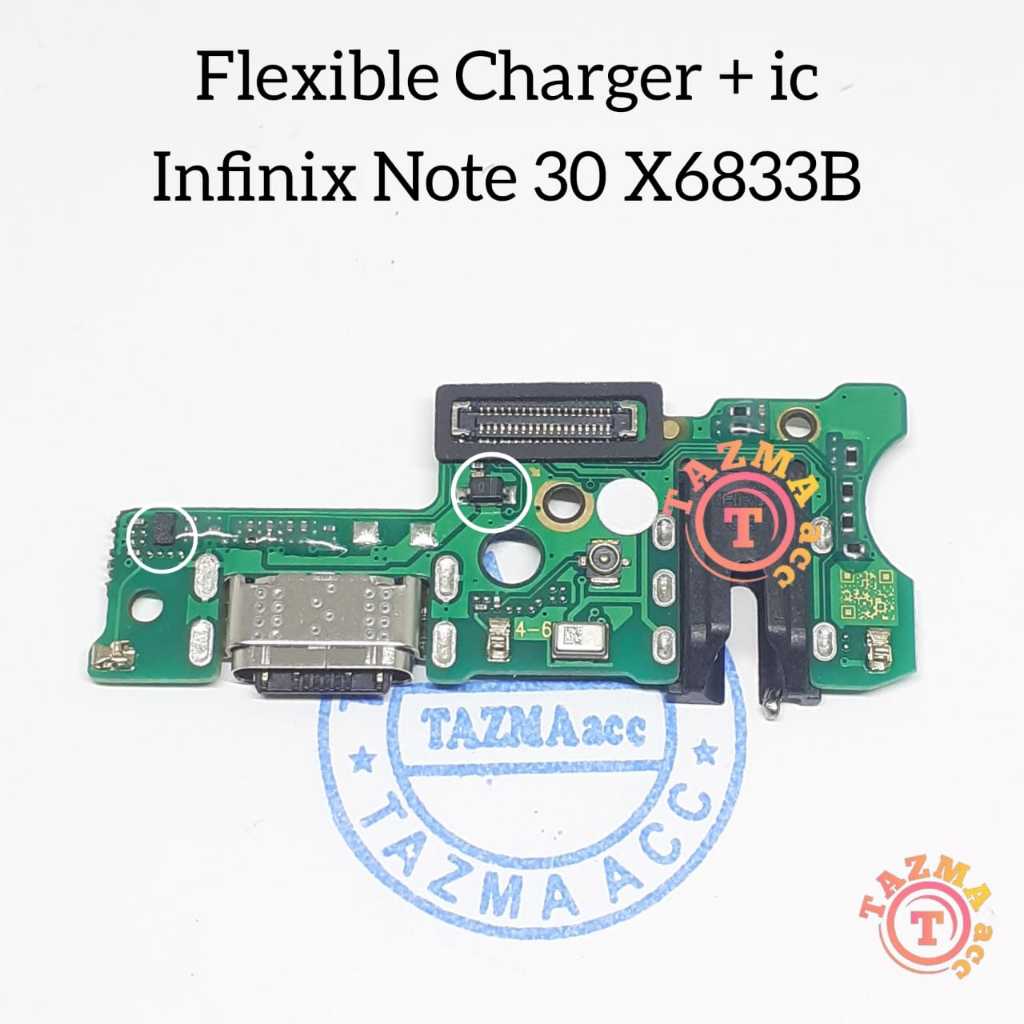Jual Infinix Note 30 X6833B Ori Flexible Charger + ic Flexibel Konektor ...