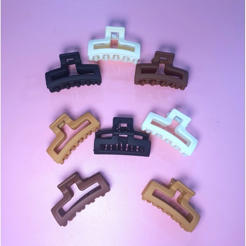 Jual JEPIT RAMBUT / JEDAI RAMBUT MODEL PERSEGI 1 LUSIN ISI 12 PCS ...