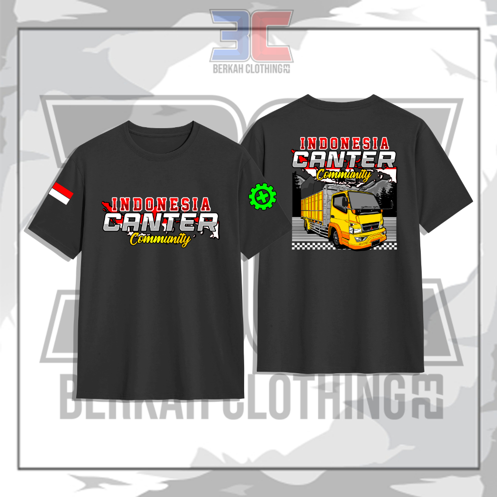 Jual Baju Kaos Canter Community // Kaos Driver Canter Comunty Indonesia ...
