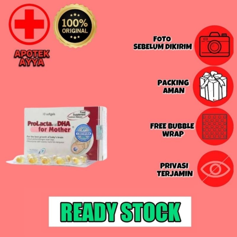 Jual Prolacta With DHA For Mother Ibu Hamil isi 60 Kapsul Original ...