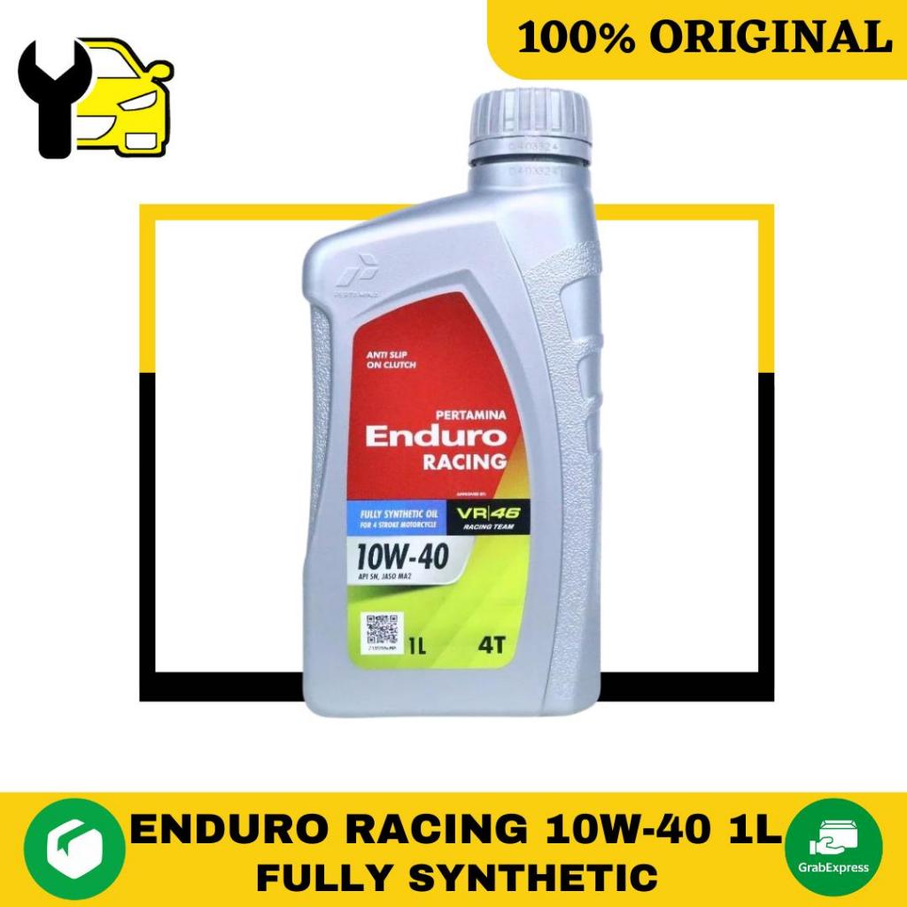 Jual Oli Motor Enduro 4T Racing SAE 10W-40 Pertamina API SL Oil Mesin ...