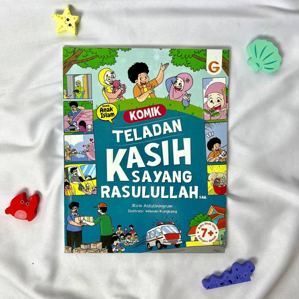 Jual Komik Anak Islami - Komik Teladan Kasih Sayang Rasulullah Gema ...