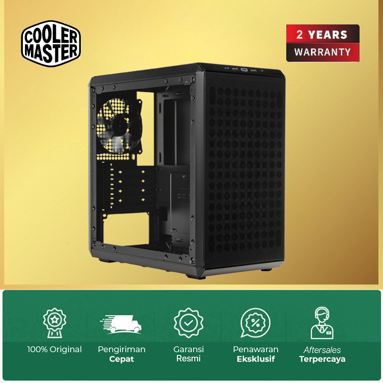 Jual Casing Cooler Master Q300L V2 Mini Tower [M-ATX] | Shopee Indonesia