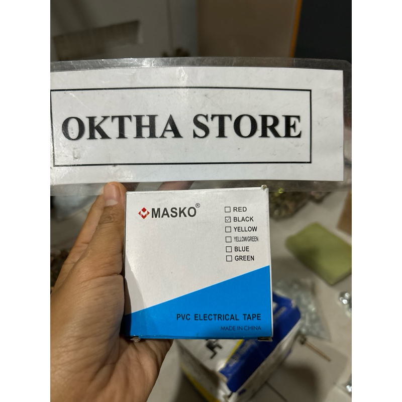 Jual MASKO Isolasi Listrik / Isolasi Warna / Isolasi PVC/Isolasi ...