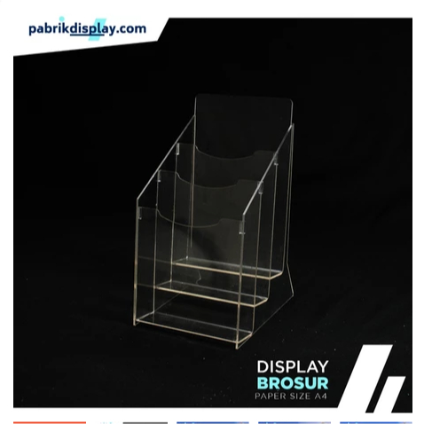 Jual Display brosur akrilik / Display brosur / Display brosur variasi ...