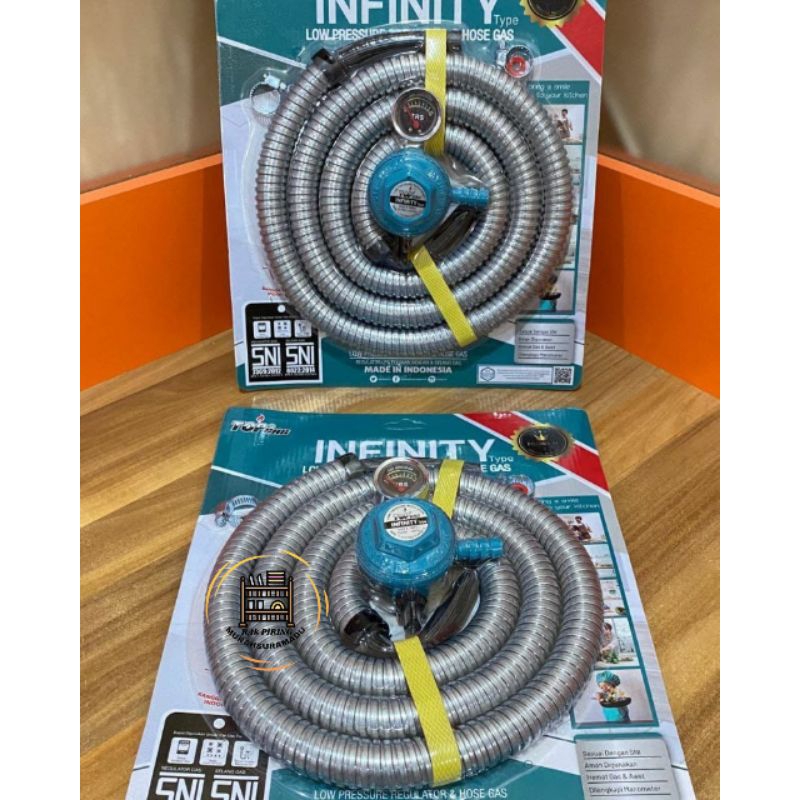 Jual Selang + Regulator Meter ( INFINITY ) | Shopee Indonesia