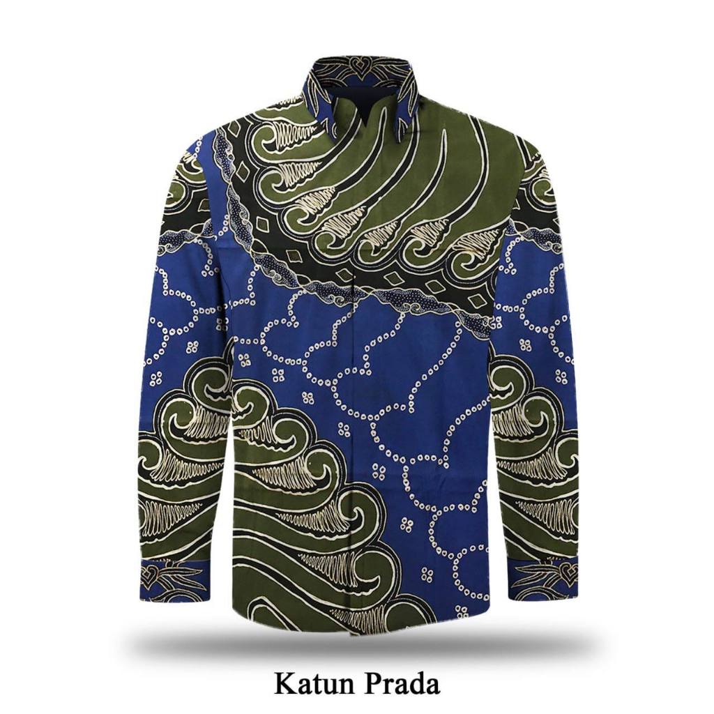 Jual BAHAN KEMEJA PEJABAT EXCLUSIVE BATIK TULIS ORIGINAL PRADA EMAS ...