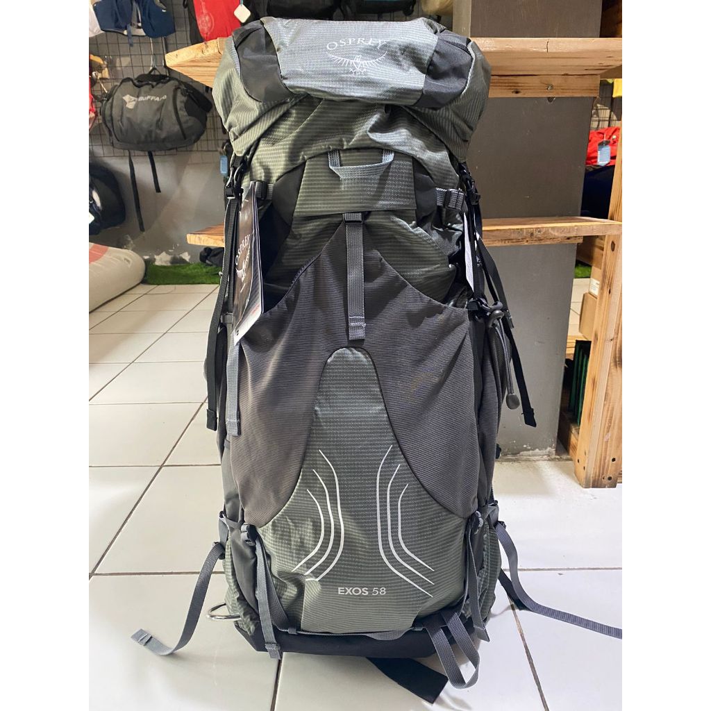 Jual Osprey Exos 58L Ultralight Backpack Original - Tas Carrier Osprey ...