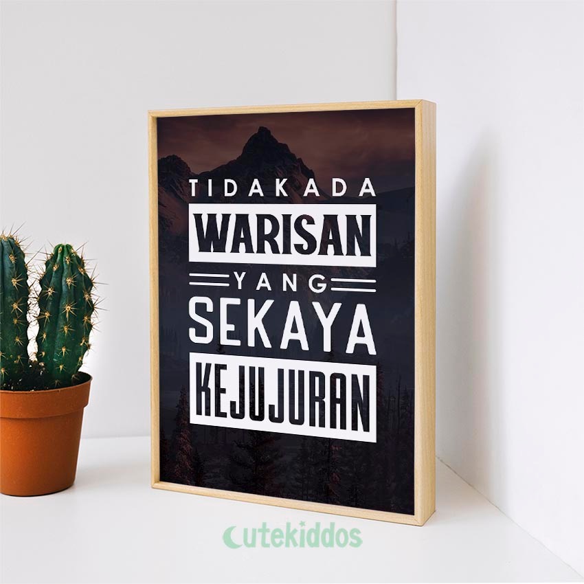 Jual Hiasan Dinding Inspiratif Dekorasi Ruang Kerja Wall Decor Poster ...