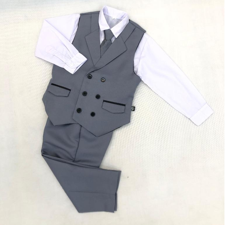 Jual Setelan Rompi/ Vest One Set Anak Formal Usia 1-12 Tahun 068 ...