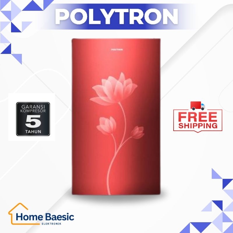 Jual POLYTRON Kulkas 1 Pintu Metallic 150 Liter PRB 159 | Shopee Indonesia