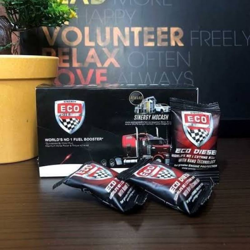 Jual ECO RACING DISEL 100% ORIGINAL PENGHEMAT BAHAN BAKAR DISEL 1 BOX ...