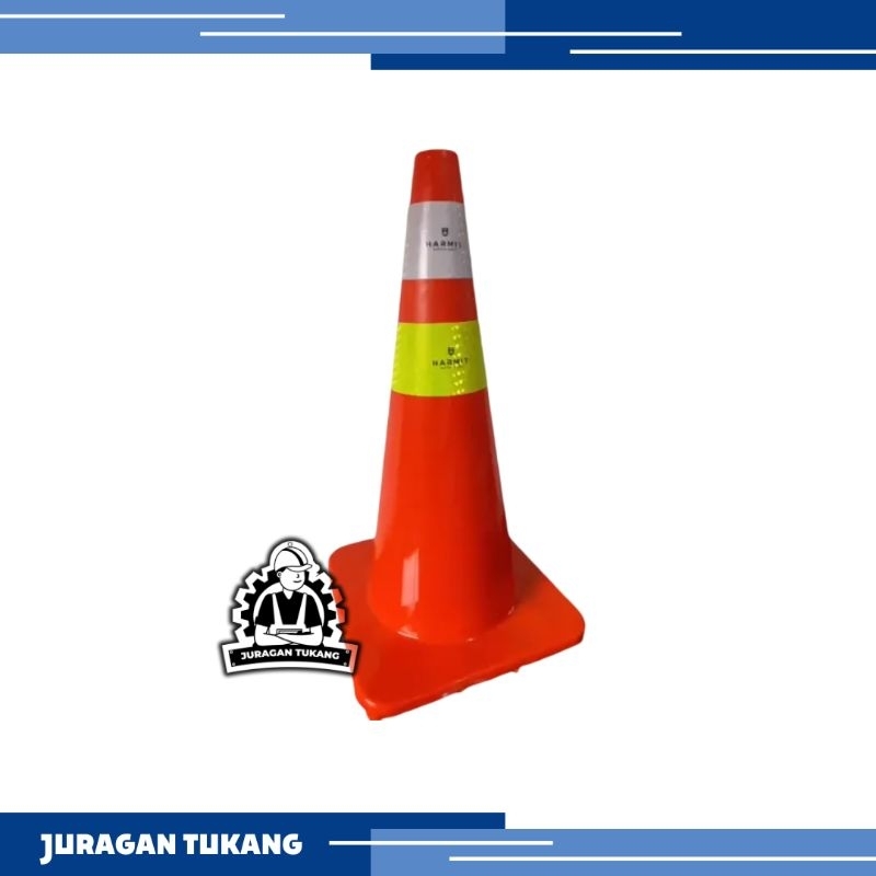 Jual Safety Traffic Cone 70 cm Merk Legion/ Kerucut Lalu Lintas Setara ...