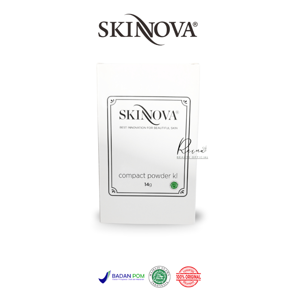 Jual Skinnova Compact Powder Kl (Kuning Langsat) 14gr | Shopee Indonesia