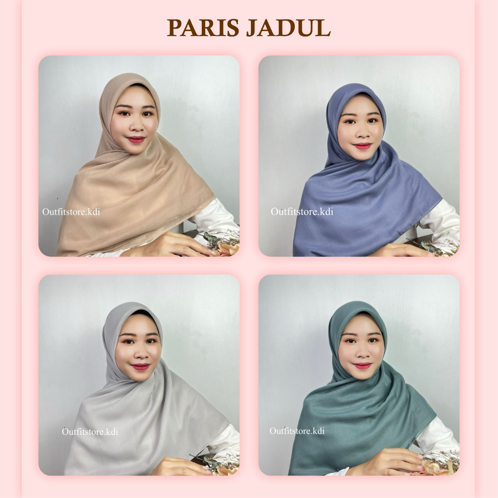 Jual Jilbab Paris Jadul - Hijab wanita | Shopee Indonesia