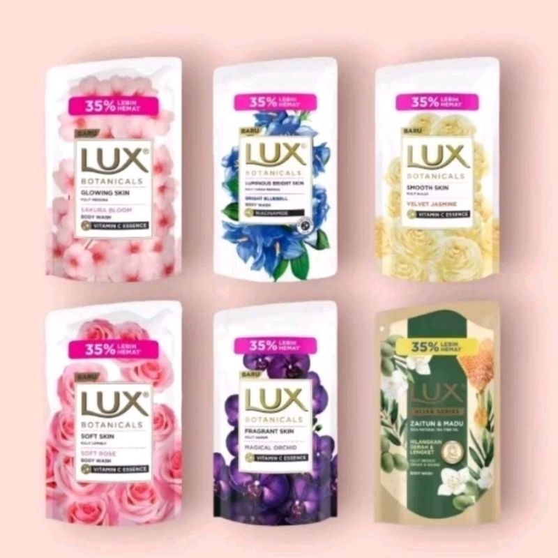 Jual Lux Sabun Mandi Cair Refill 400ML Bodywash | Shopee Indonesia