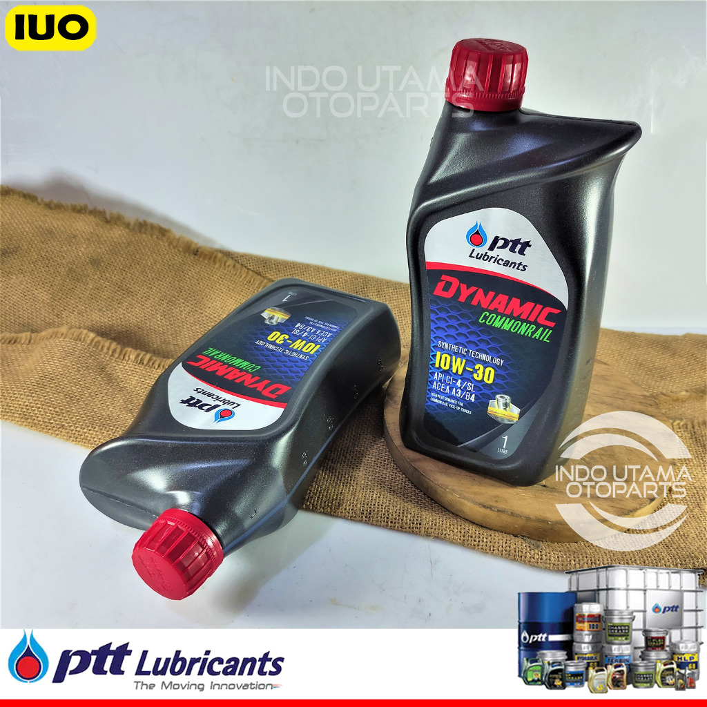 Jual Oli Diesel 10W30 PTT Lubricants Dynamic Commonrail Synthetic 1L | Shopee Indonesia