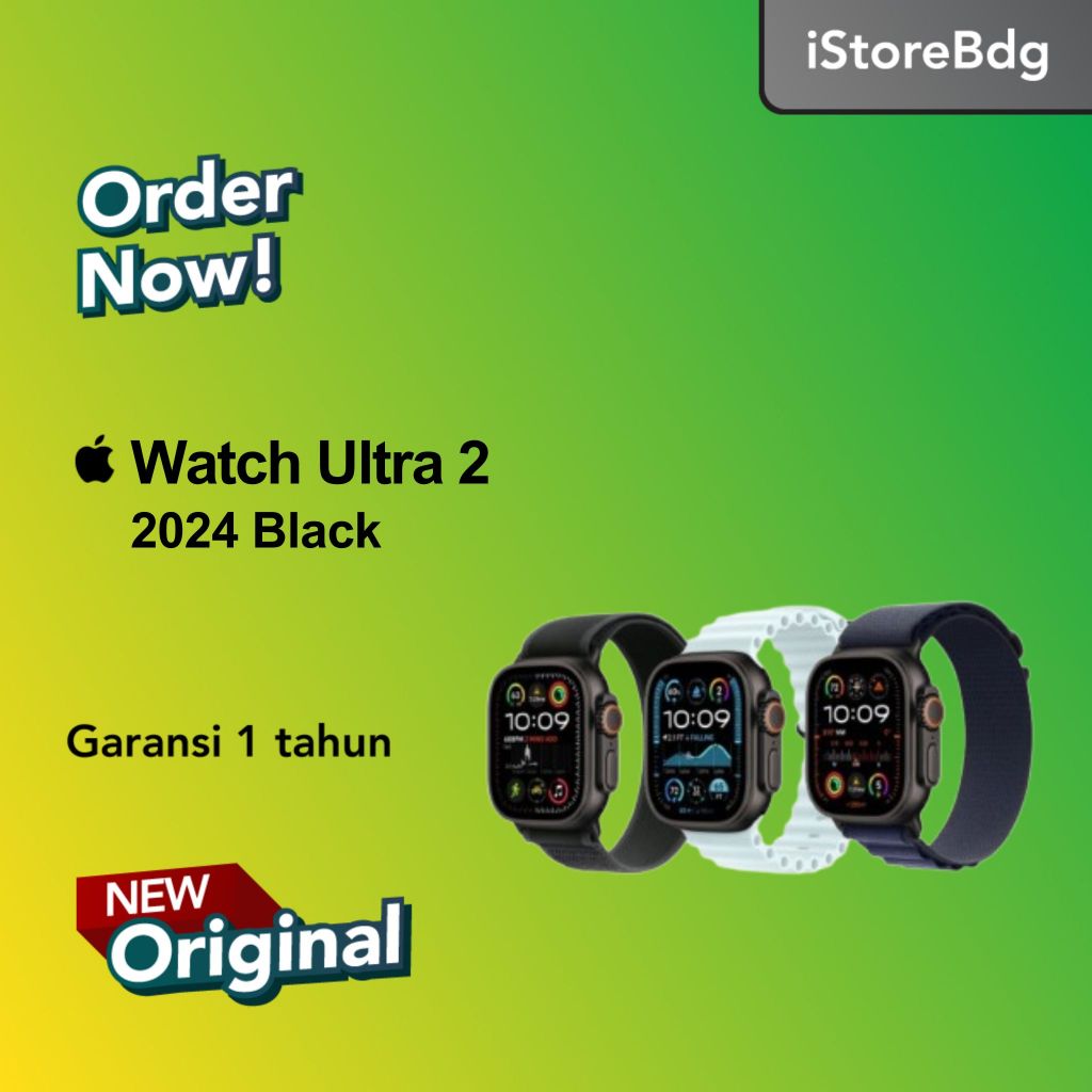 Jual Apple Watch Ultra 2 2024 Black Titanium 49mm Alpine Trail Ocean ...