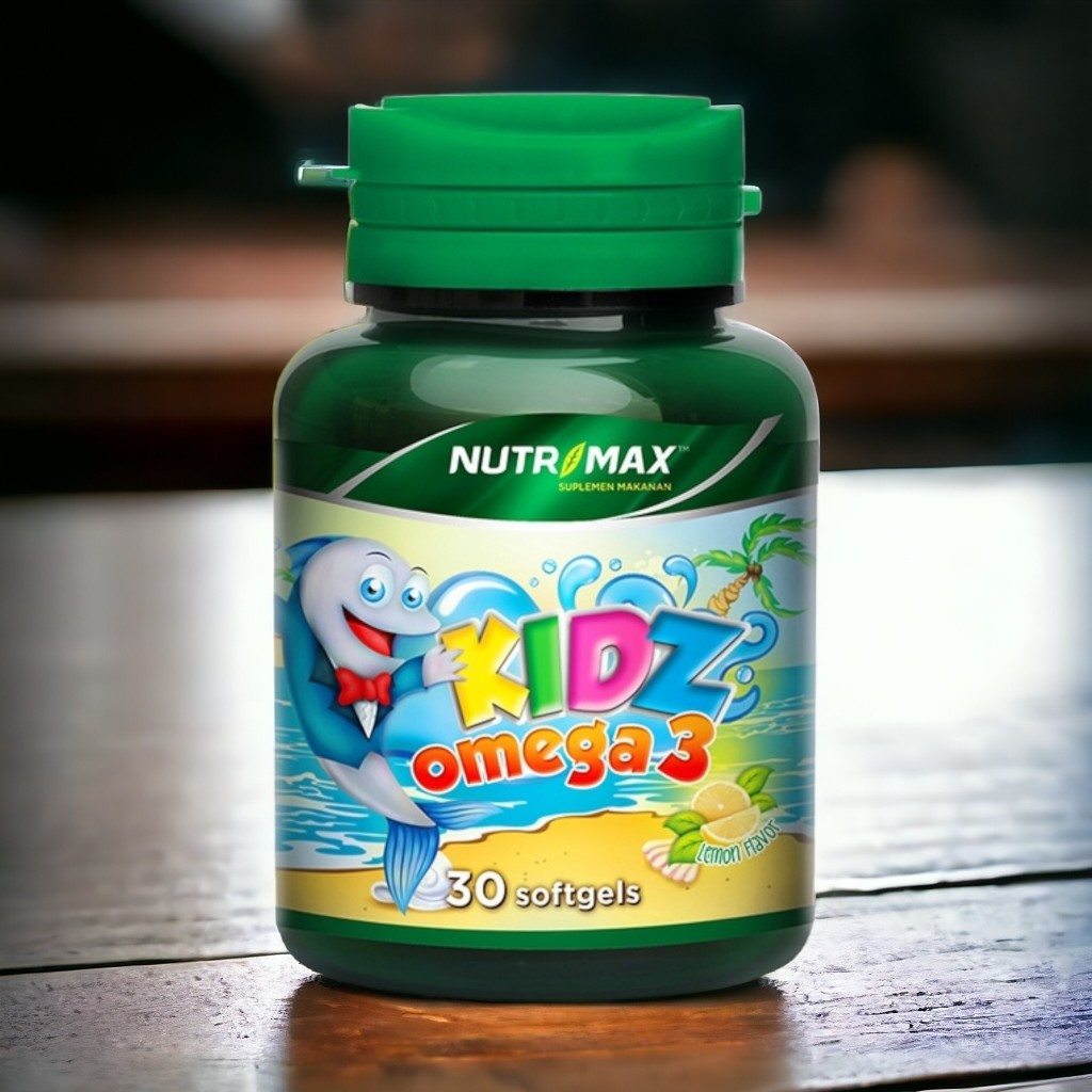 Jual NUTRIMAX Kidz Omega 3 ( Minyak Ikan Anak / Fish Oil / Nutrisi Otak ...