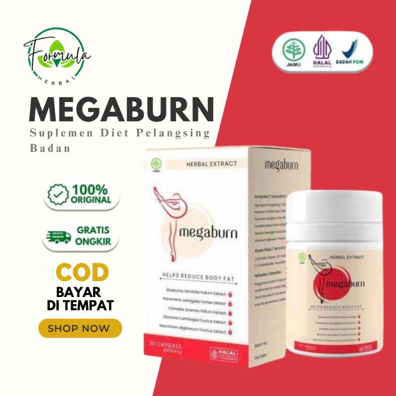 Jual Megaburn helps reduce body fat 100% Original - Megaburn Body Fat ...