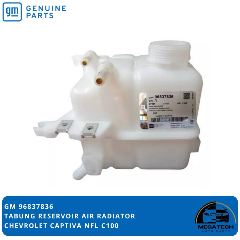 Jual TABUNG RESERVOIR AIR RADIATOR CAPTIVA NFL C100 ORIGINAL GM ...