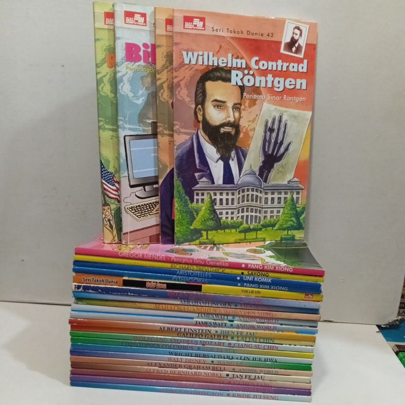 Jual Buku Komik Seri Tokoh Dunia | Shopee Indonesia Jual Buku Komik Seri Tokoh Dunia | Shopee Indonesia