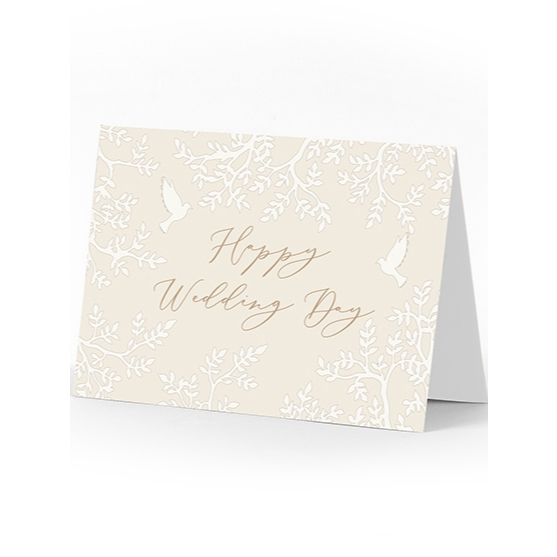 Jual Flowerhouse - Happy Wedding Day Greeting Card - Kartu Ucapan ...