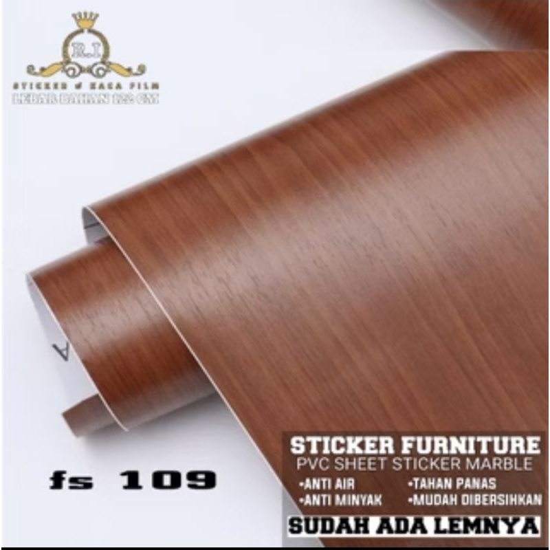 Jual stiker kayu PVC pelapis furnitur meja,lemari anti air dan minyak ...