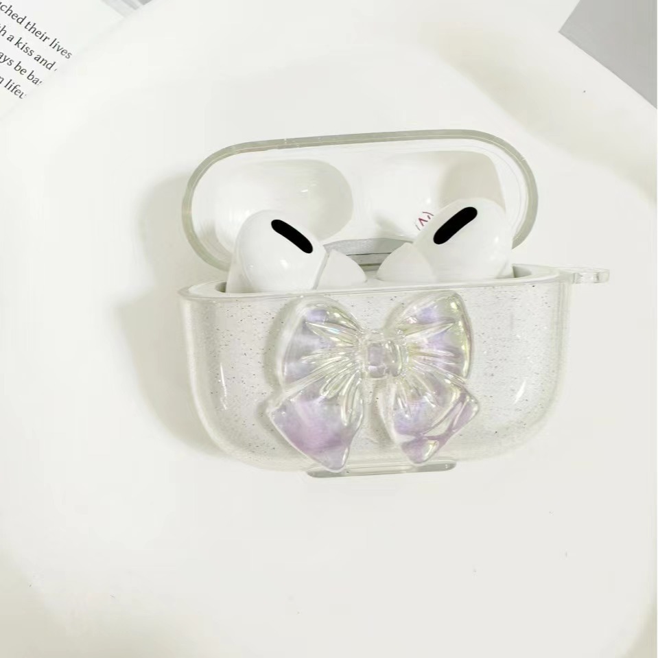 Jual Case Airpods 1 2 3 PRO PRO 2 Clear Ribbon Pita untuk Airpods | Shopee Indonesia