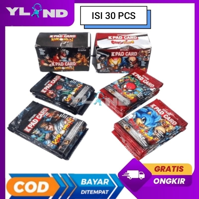 Jual Mainan Karomen Crazy Bird Kpad Card 1 Pak Isi 30 Pcs | Shopee ...