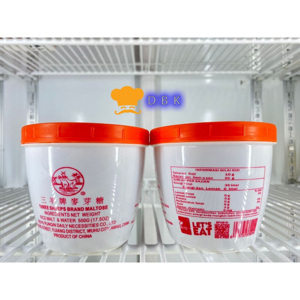 Jual Malt Sugar 500gr maltose gula beco beku beko maltosa greek wall ...