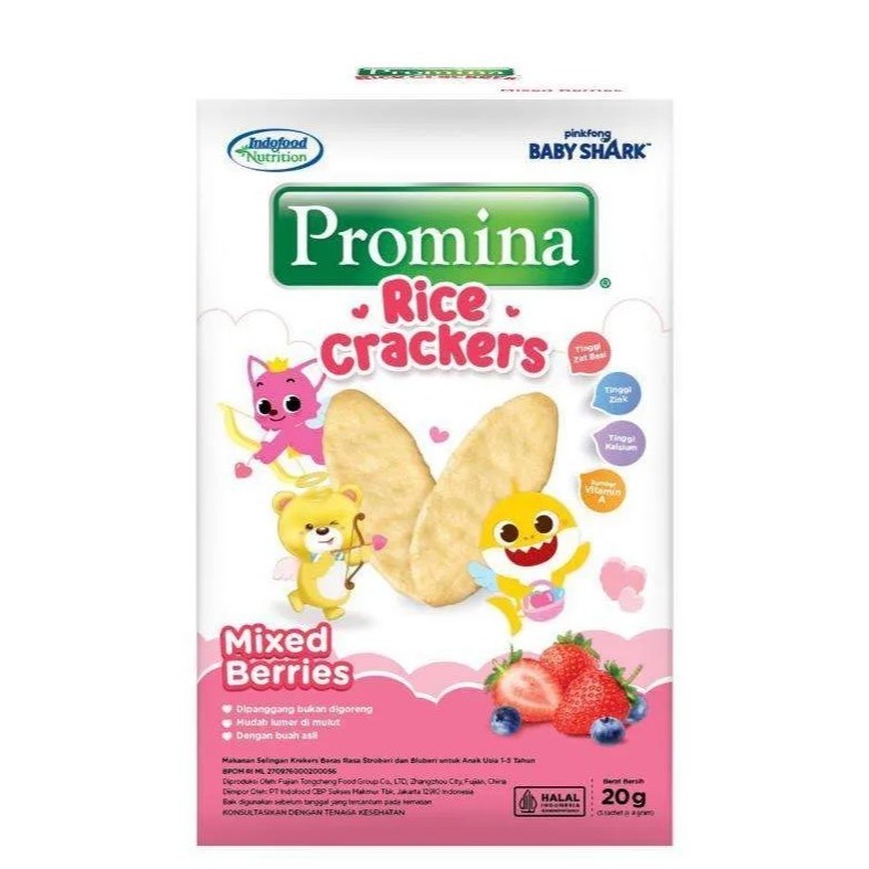 Jual MOMMYNME PROMINA RICE CRACKERS 20gr | Shopee Indonesia