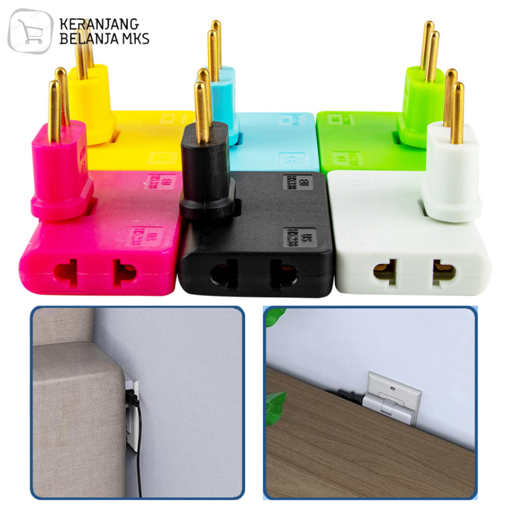 Jual Stop Kontak Cabang 3 Steker Lipat Power Socket Plug / Power Socket ...