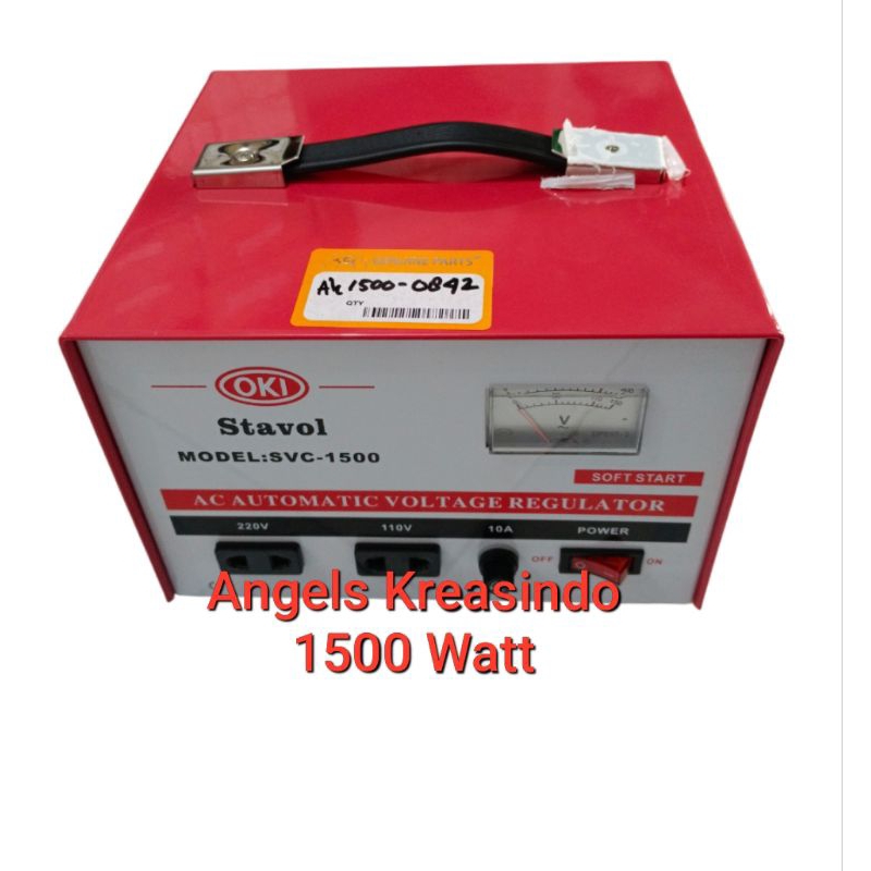 Jual STABILIZER OKI 1500 WATT | Shopee Indonesia