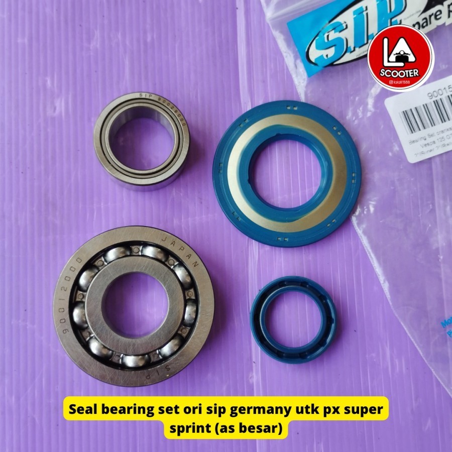 Jual Bearing Set + Seal Kruk as SIP Germany utk px, excel, sprint dkk ...