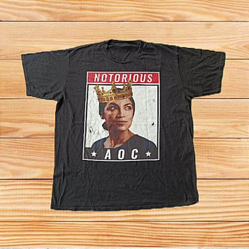 Jual Alexandria Ocasio-Cortez The Notorious AOC Essential T-Shirt ...