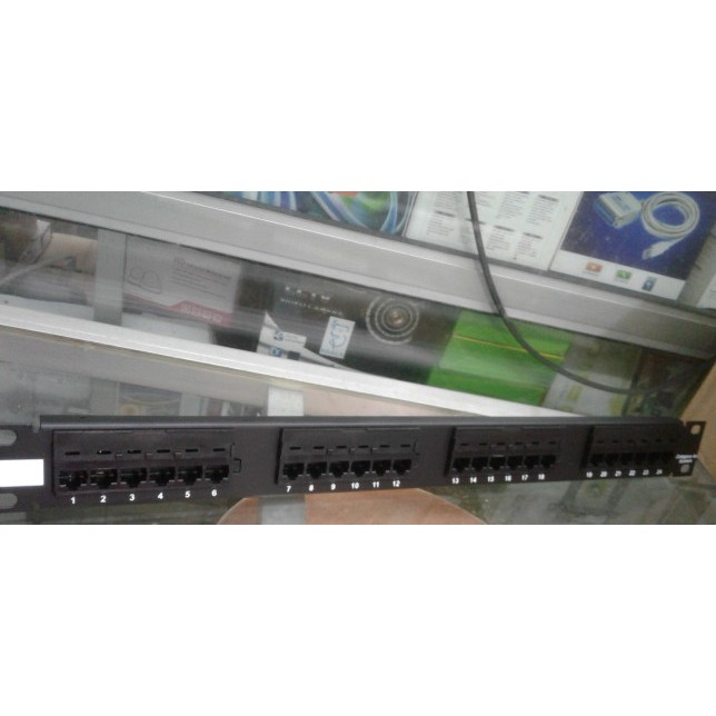 Jual patch panel rj45 cat 5e polos | Shopee Indonesia