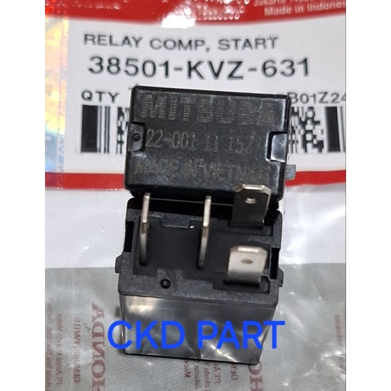 Jual relay stater kaki 4 beat fi vario 125/150 beat street beat eco ...