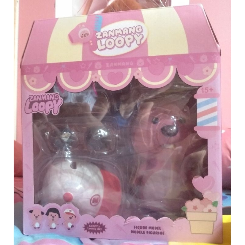 Jual Miniso zanmang loopy styling figure model 15 cm | Shopee Indonesia
