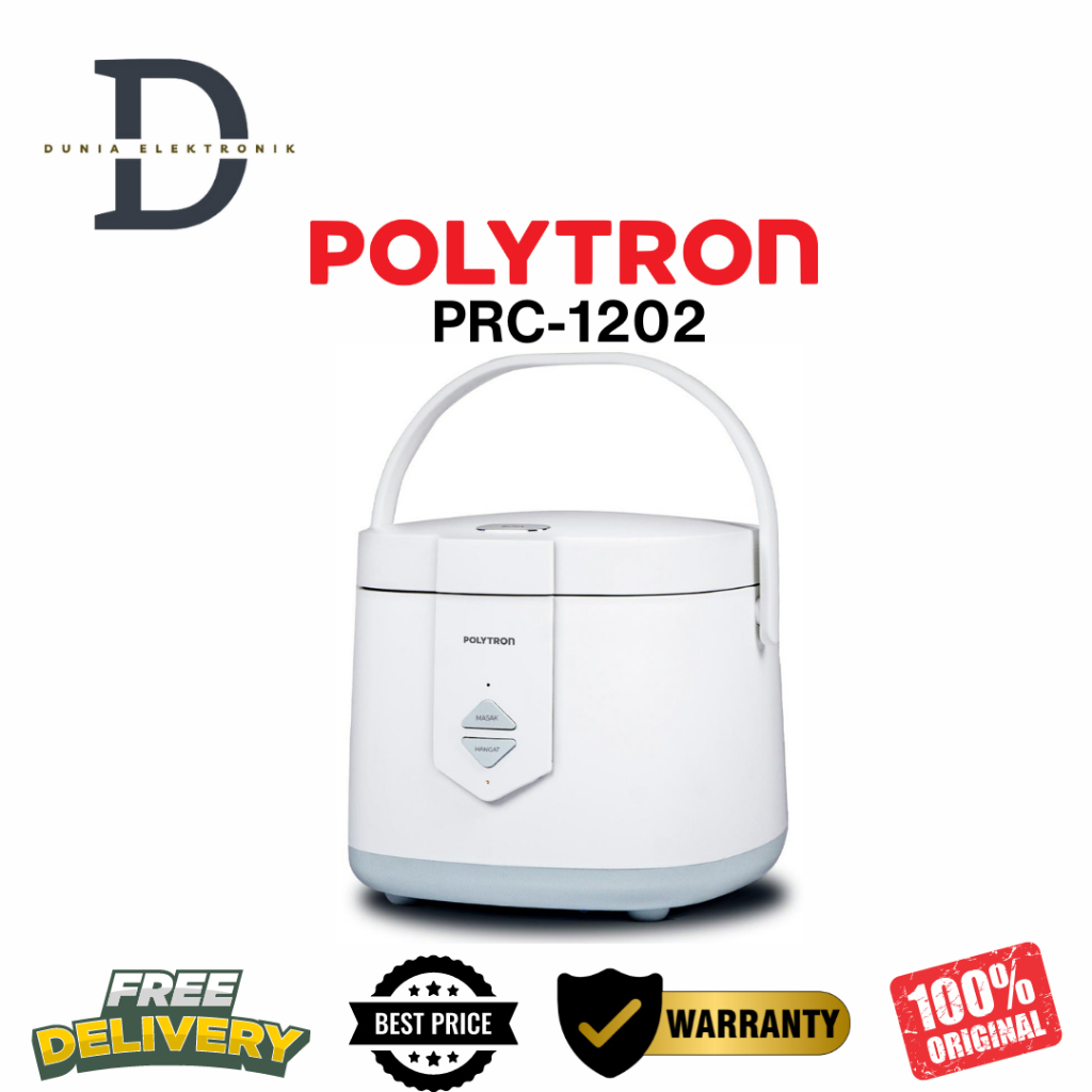 Jual RICE COOKER POLYTRON - PRC 1202 - 2 LITER | Shopee Indonesia