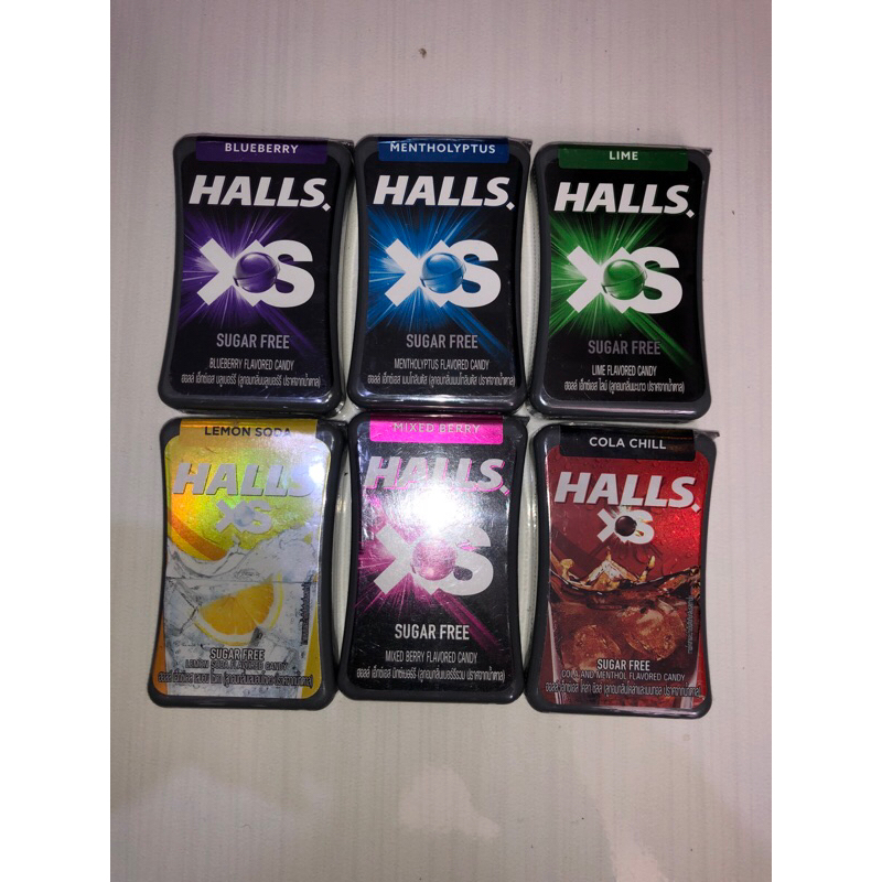 Jual READY STOCK HALLS SUGAR FREE FLAVORED CANDY / PERMEN HALLS ...