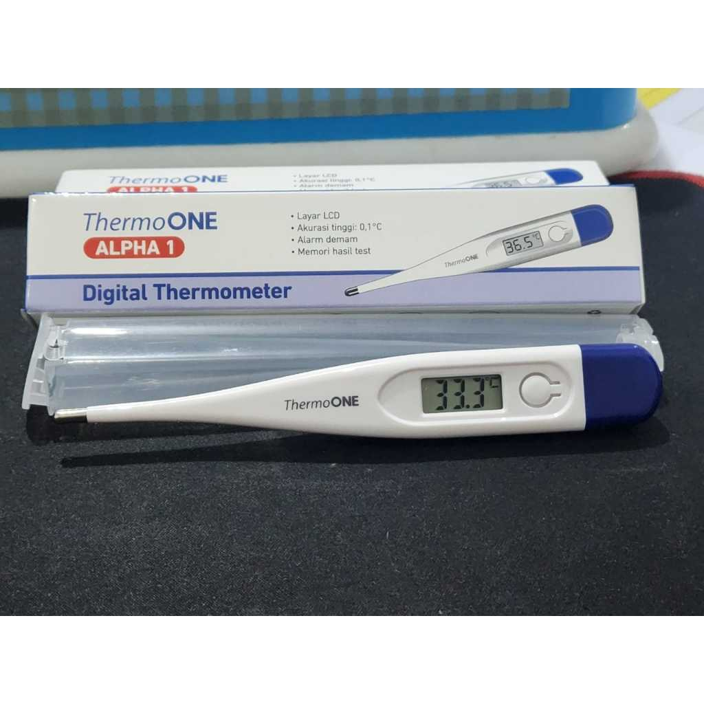 Jual TERMOMETER DIGITAL ONEMED ALPHA 1/ DIGITAL CLINICAL THERMOMETER ...