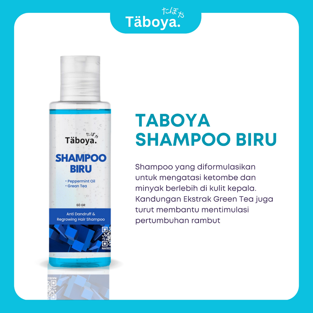 Jual Taboya Shampoo Biru - Atasi permasalahan rambut | Shopee Indonesia